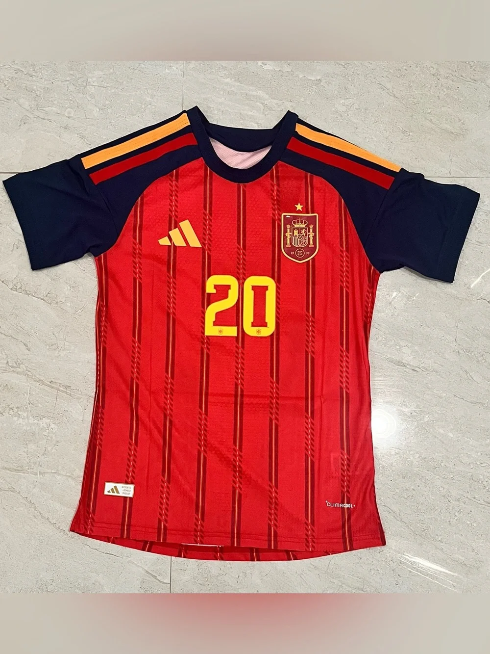 Shirts | Spain 226 World Cup Home Player Version Pedri 20 Size Large ...